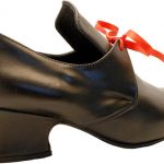 The Anna, a Colonial black-smooth shoe | Fugawee