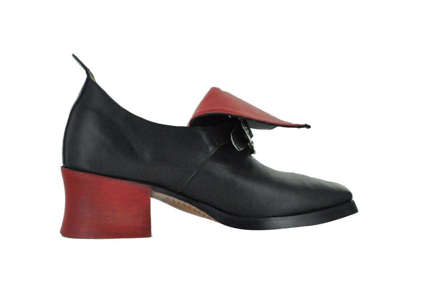 King Louis the 14th, red heel, red tongue shoe. | Fugawee