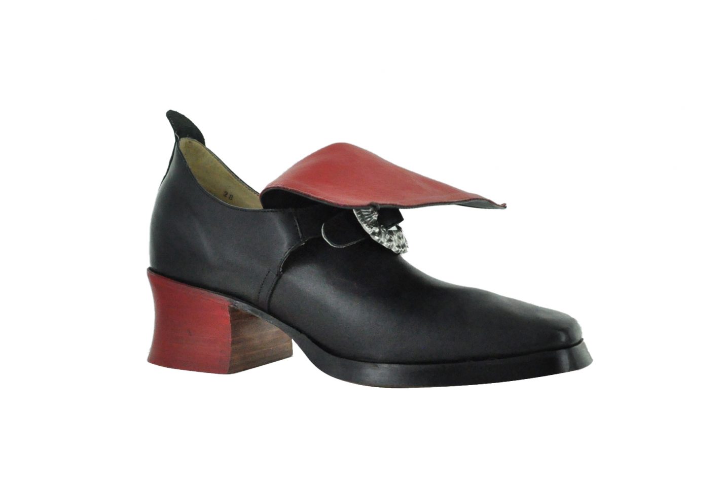 King Louis the 14th, red heel, red tongue shoe. | Fugawee