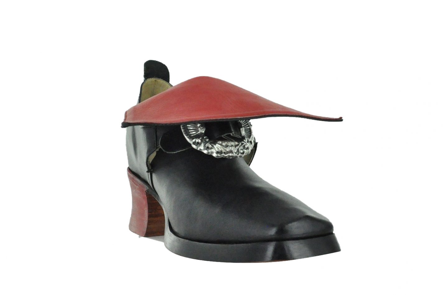 King Louis the 14th, red heel, red tongue shoe. | Fugawee