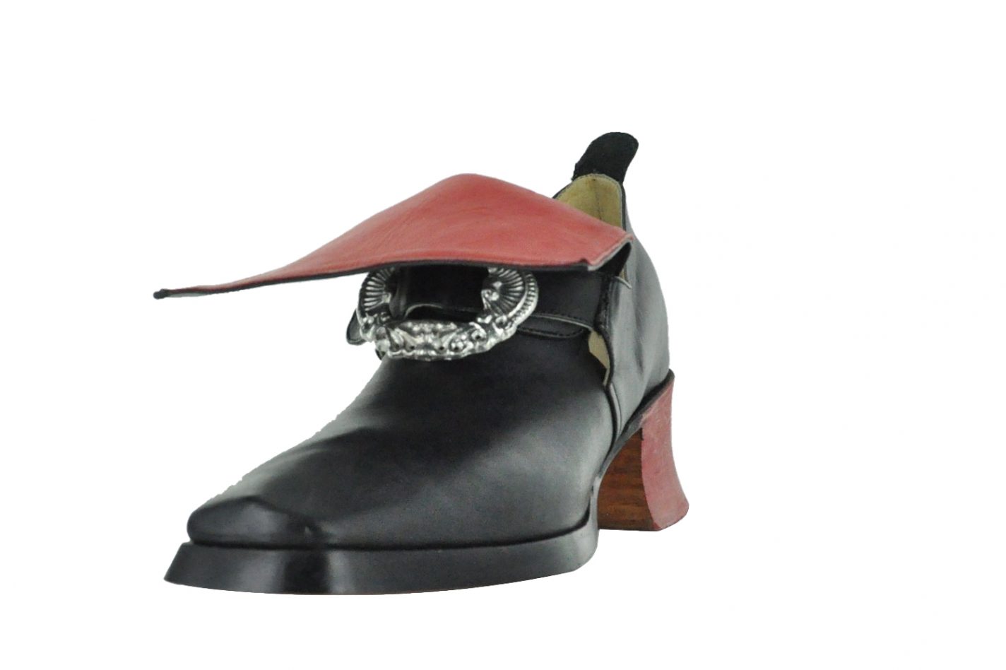 King Louis the 14th, red heel, red tongue shoe. | Fugawee