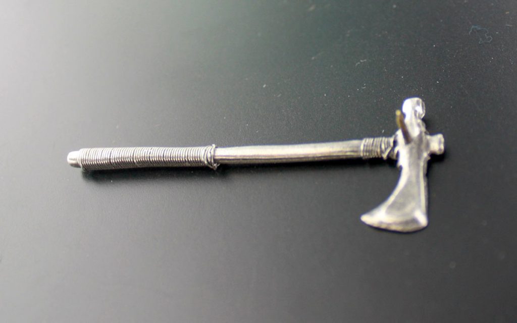 Tomahawk pin great for your hat coat backpack etc | Fugawee